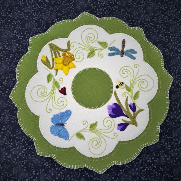 Candle Mat Pattern - Etsy