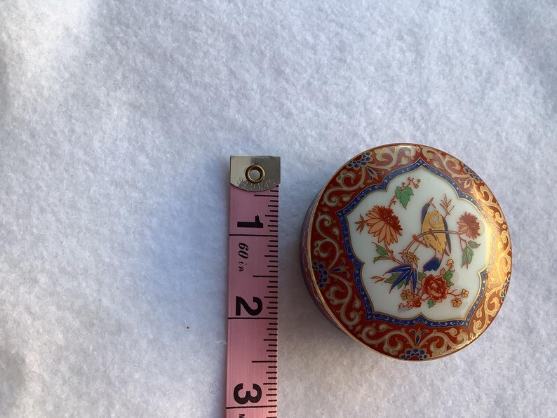 Kaiser West Germany Porcelain Mini Trinket Box. Collectible. Songbird ...