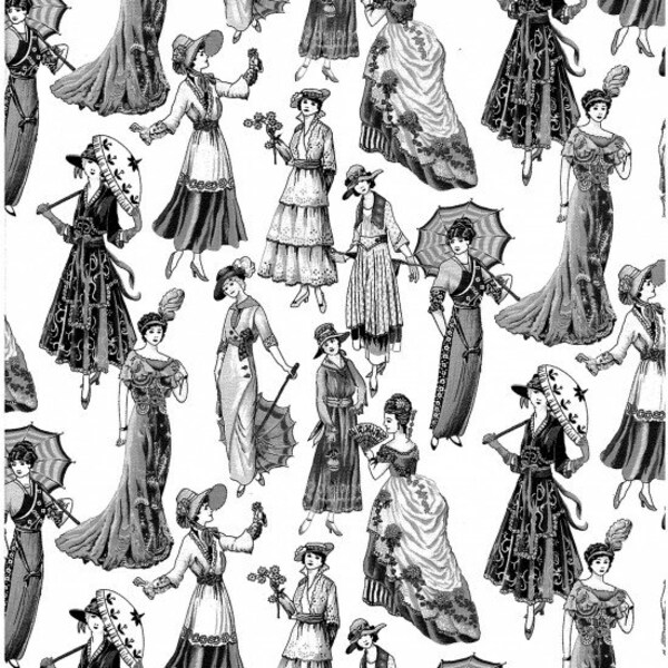 Victorian Fabric - Etsy