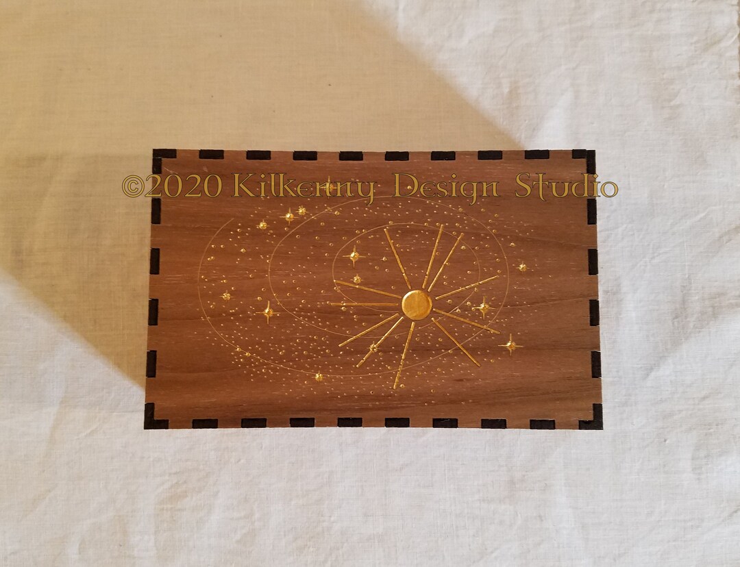 XVII the Star Tarot Card 1 Deck Holder, Jewelry Box for Women Unique ...
