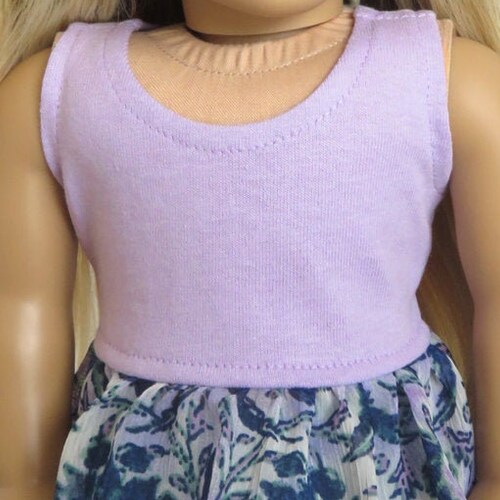 18 Inch Doll Floral Tank Top | Etsy