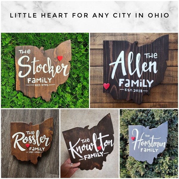 Ohio Wood Sign - Etsy