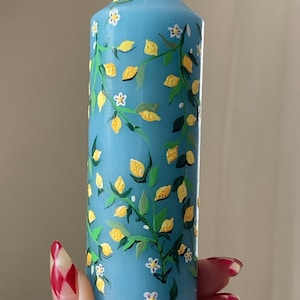 Painted Cherry Candles - Etsy