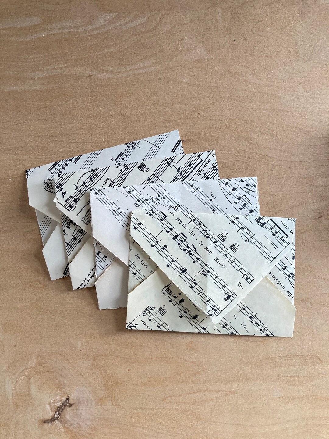 Vintage Sheet Music Envelopes - Etsy
