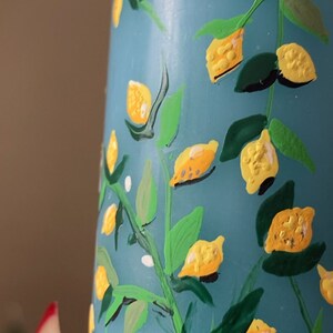 Painted Cherry Candles - Etsy