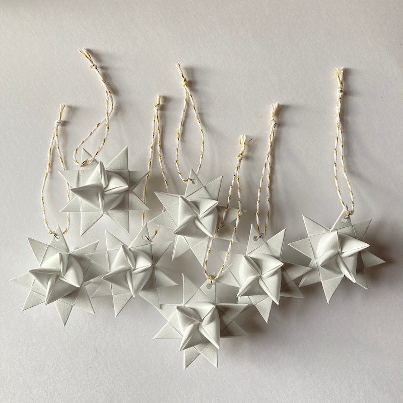 Paper Star Ornament - Etsy