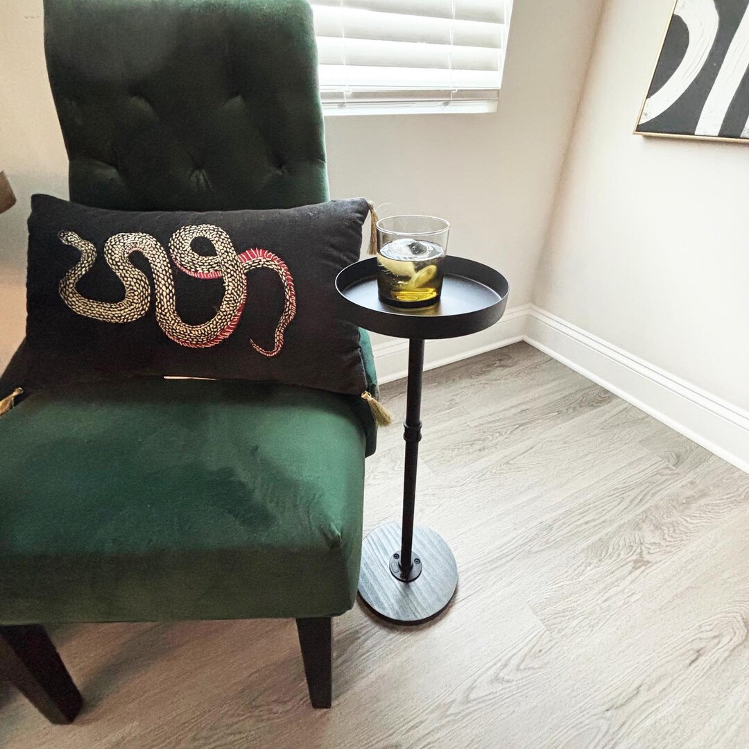 Modern Industrial Drink Table | Martini Side Table | Furniture for ...