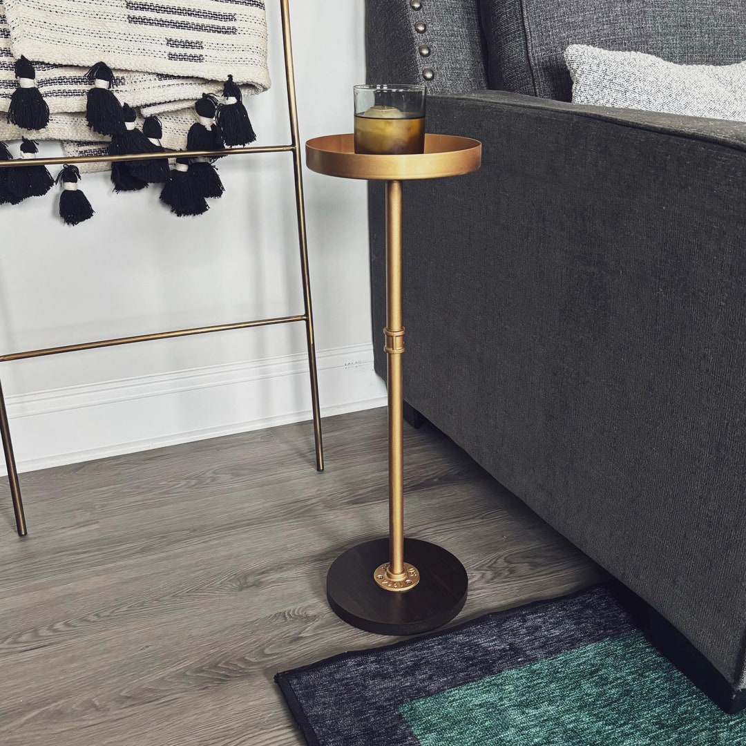 Modern Industrial Drink Table | Martini Side Table | Furniture for ...