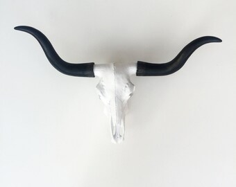 Longhorn Skull Wall Decor - Etsy