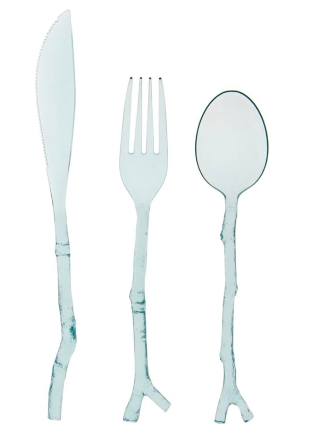 Madhouse by Michael Aram Teal Twig Flatware Set of 36pieces ! - Etsy