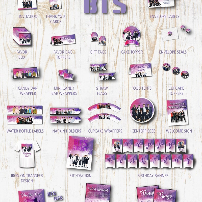Bts Decor - Etsy