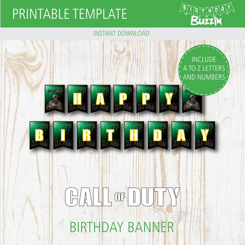 Call of Duty Decor - Etsy