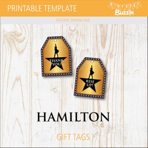 Hamilton Birthday Party Printables Pack- Decorations W/ Invitations ...