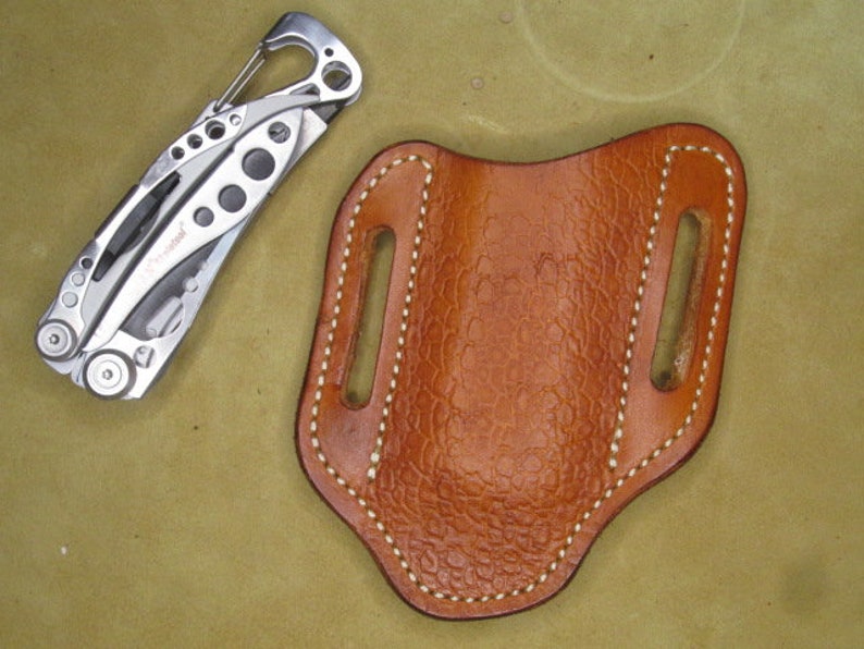 EDC Leatherman Skeletool Multitool Sheath, Handmade for Skeletool Style Multi-tool Tools ...