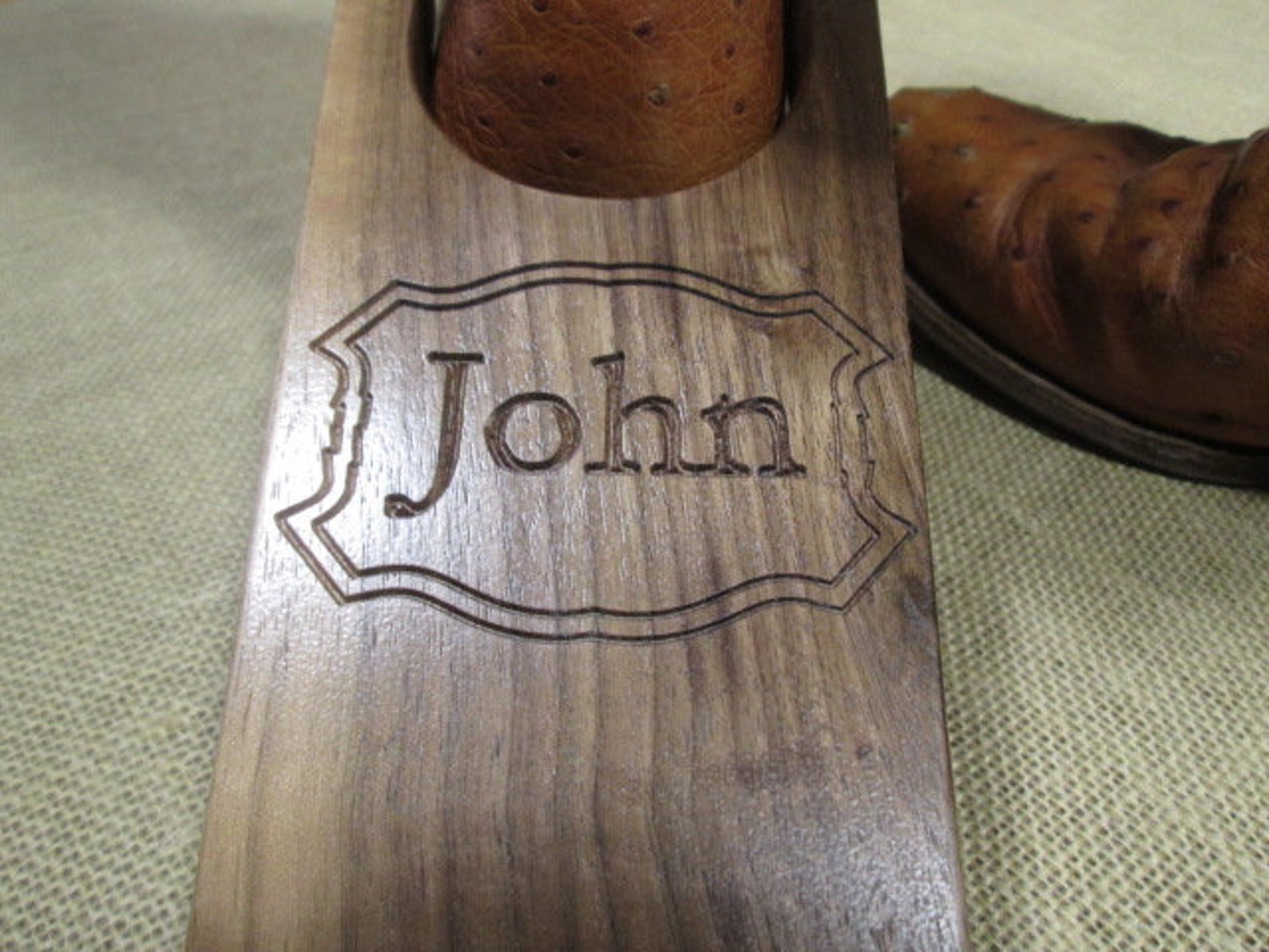 Custom Engraved Walnut Handmade Boot Jack Accessory to Remove - Etsy