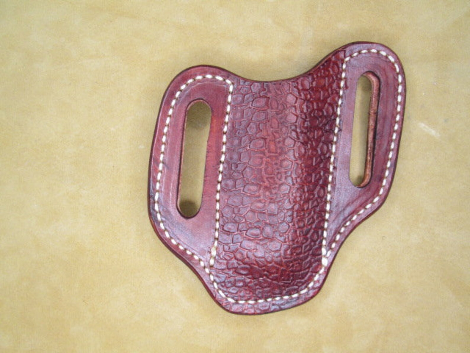 Equestrian Horse Folding Knife Sheath, Handmade for 4 Inch 2 Blade ...