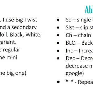 PATTERN - Tooka Doll Amigurumi PDF - Etsy Canada