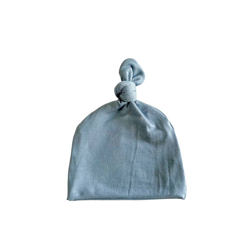 Dusty Blue Baby Beanie - Etsy