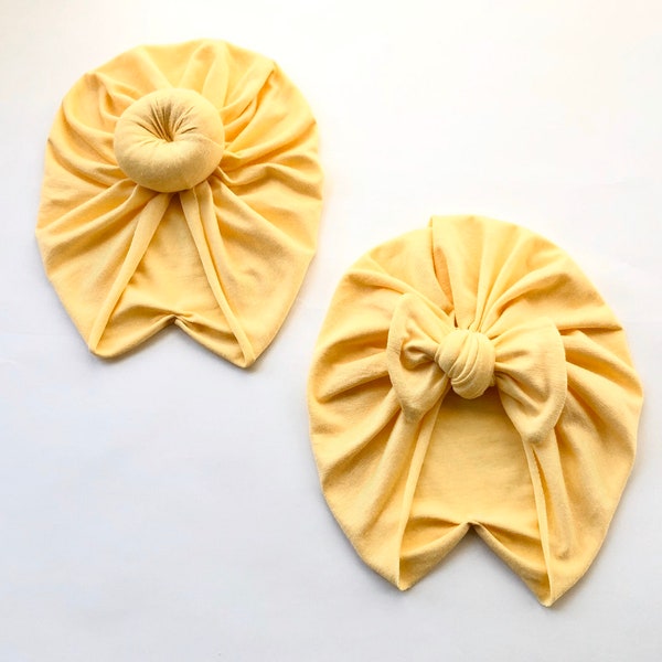 Yellow Turban - Etsy