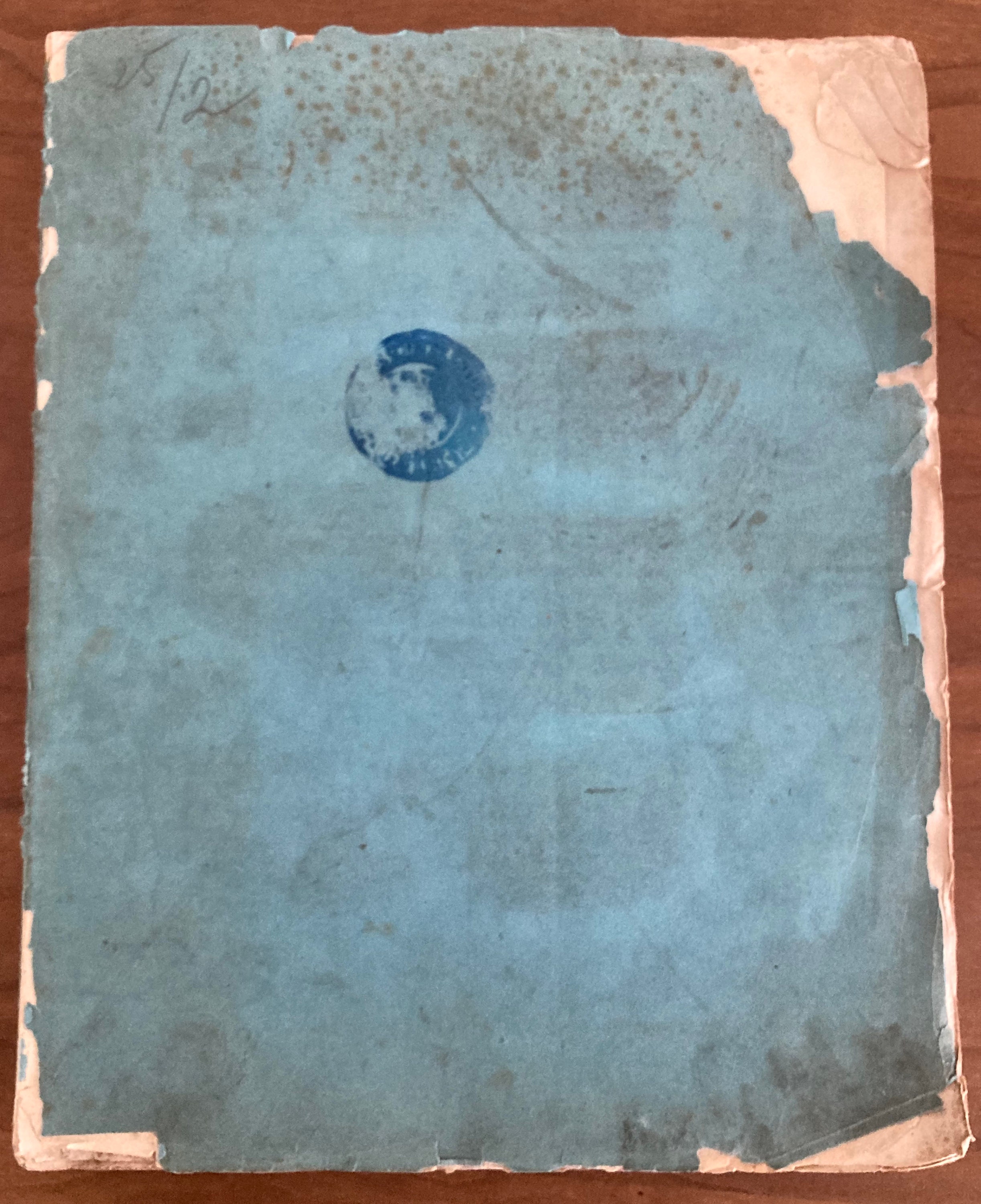 Large Antique Ruffled Page French Book With Engravings - Etsy