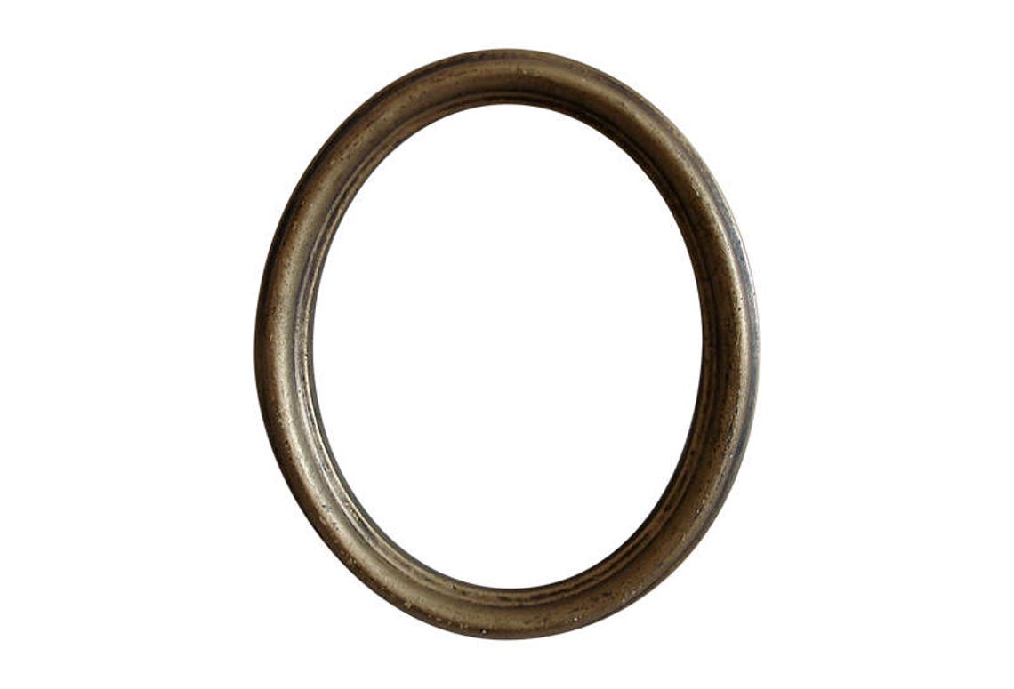 Classic Vintage Oval Gilt Wood Frame - Etsy