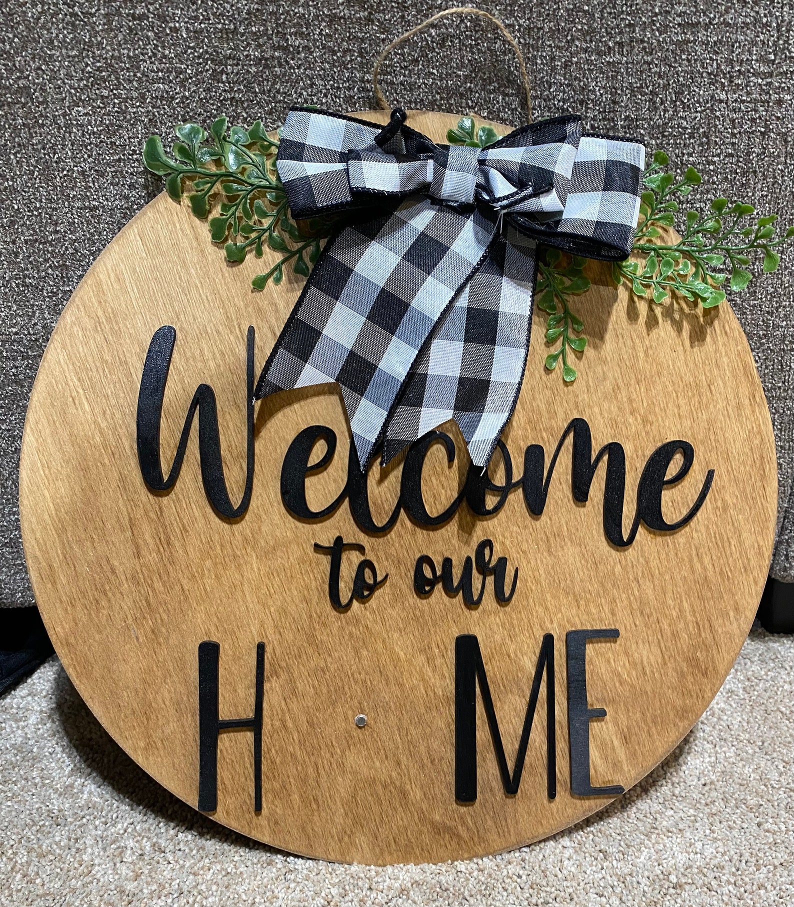 Interchangeable Welcome Sign - Etsy