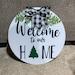 Interchangeable Welcome Sign - Etsy