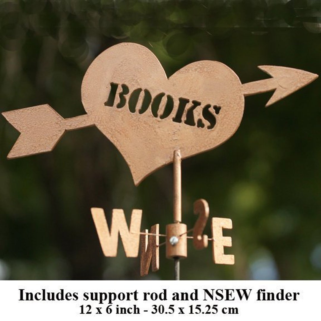 Book Heart. Handcrafted. Custom Design. Click "design" to Select Color ...