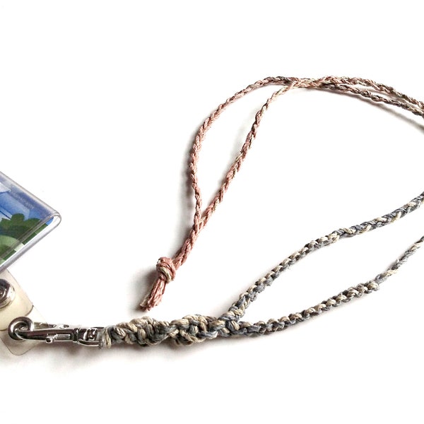 Hemp Lanyard - Etsy