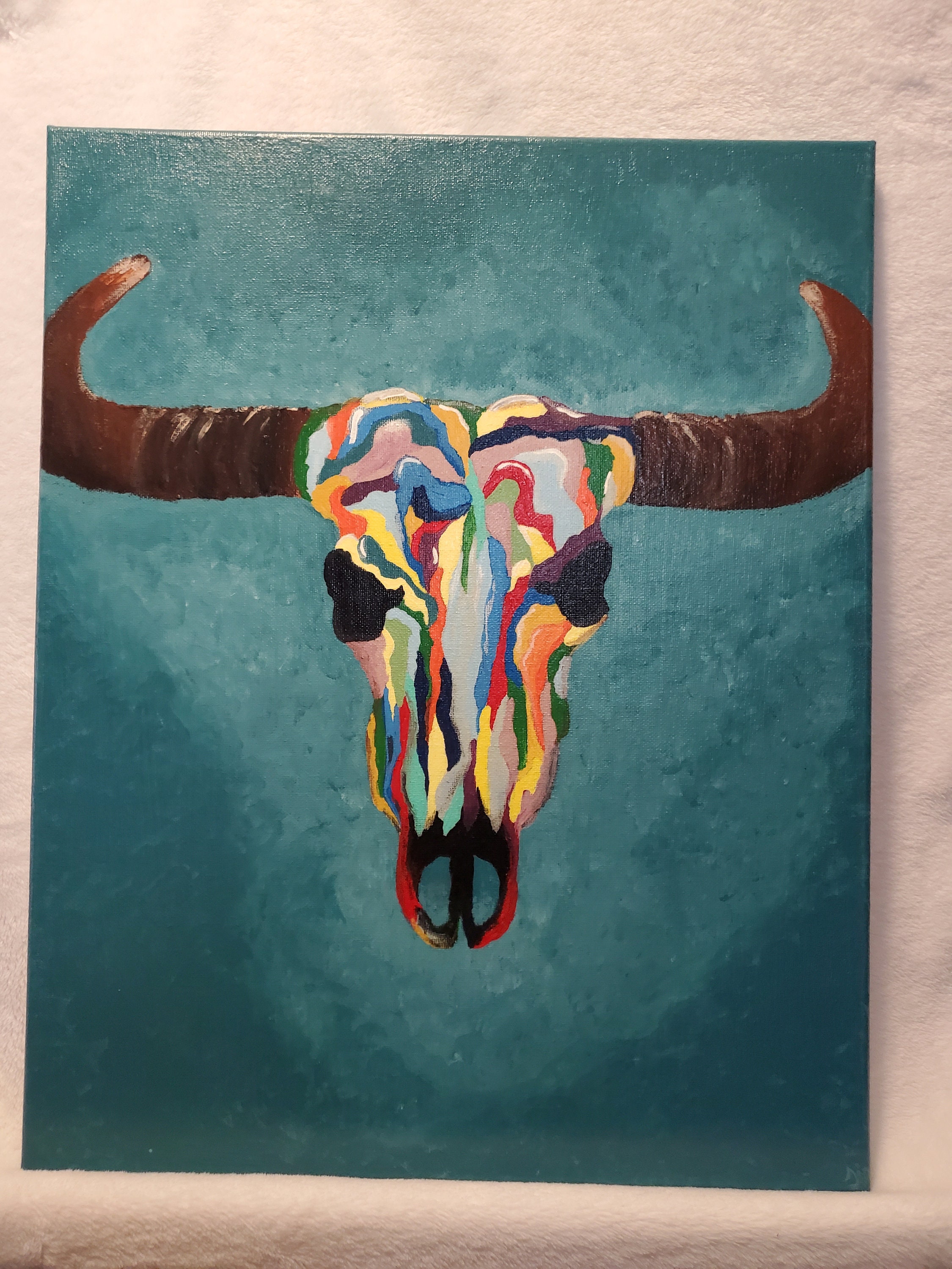 Cow Head Painting