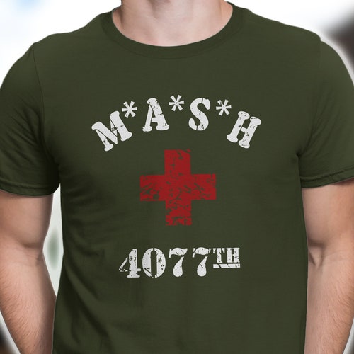 MASH Shirt 4077th Division Vintage Style Tv Sitcom Military - Etsy