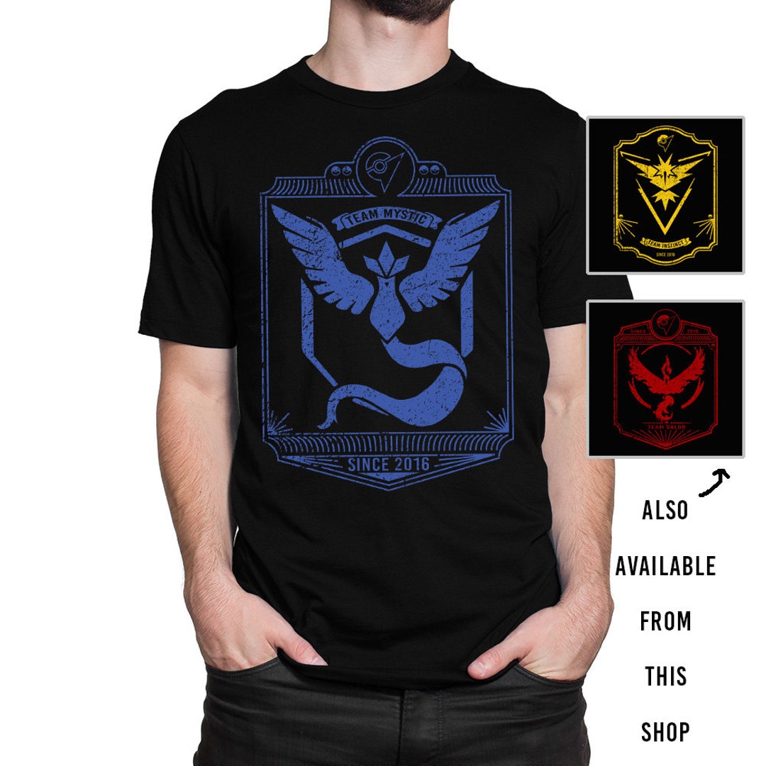 Pokemon Go Shirt Team Mystic Pokemon Go T Shirt Pokemon Video Game ...