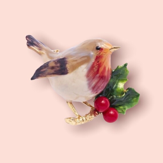 Robin Brooch by Bill Skinner - Etsy
