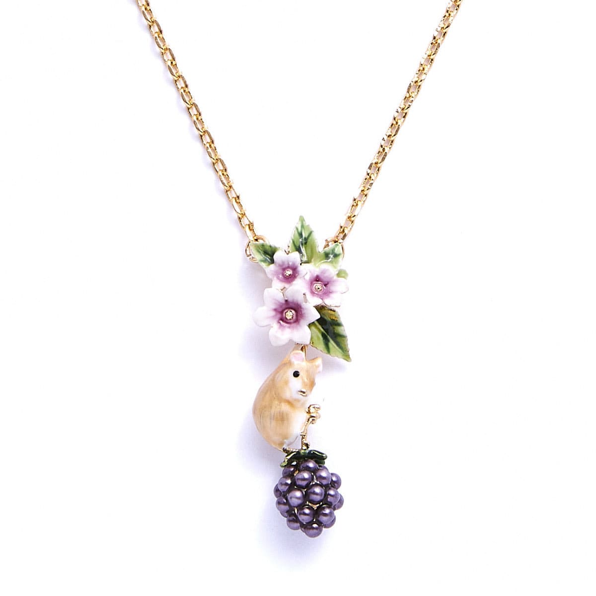 Blackberry and Mouse Pendant by Bill Skinner - Etsy