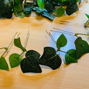 Ivy Hair Pins - Ivy Bridal Hair Pins - Ivy Wedding Pins - Ivy Bobby Pin ...