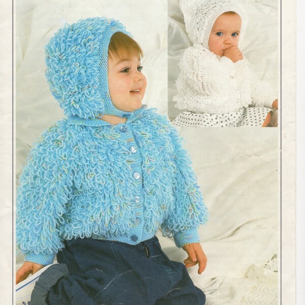 Loopy Cardigan Knitting Pattern - Etsy UK