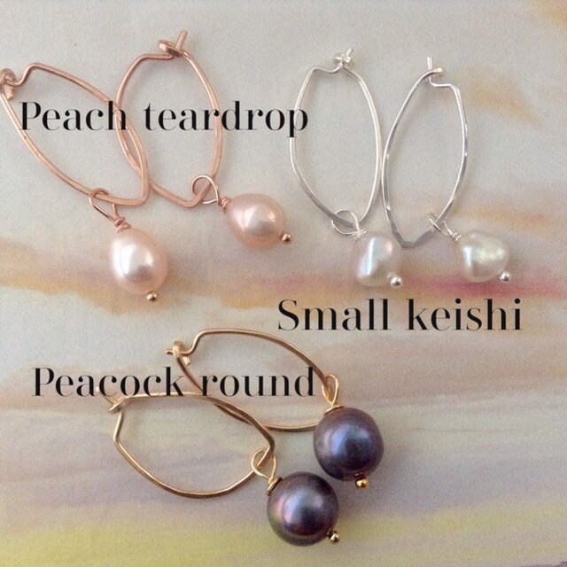 A Pair of Pearl Charms ADD a Drop ADD a Pearl Pendant - Etsy Canada