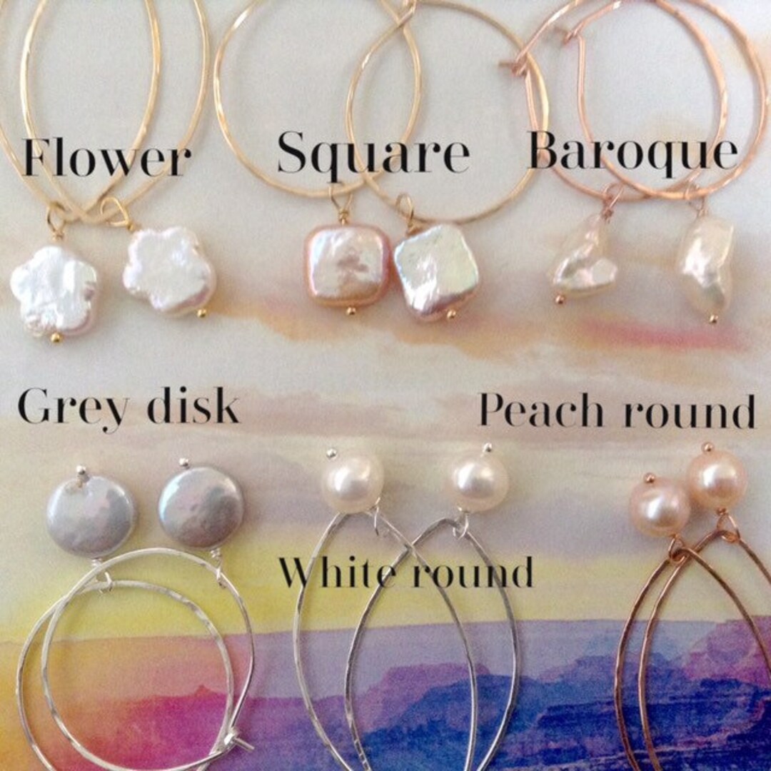 A Pair of Pearl Charms ADD a Drop ADD a Pearl Pendant - Etsy Canada