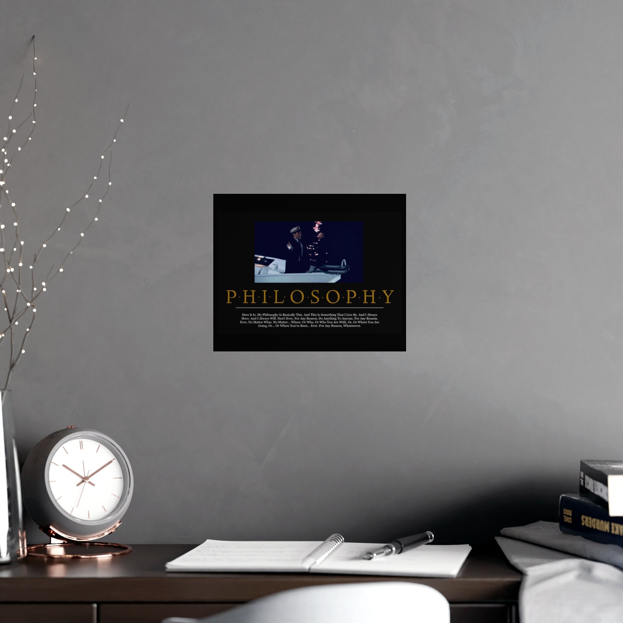 Michael Scott Philosophy Quote the Office Horizontal Matte Posters 10 ...