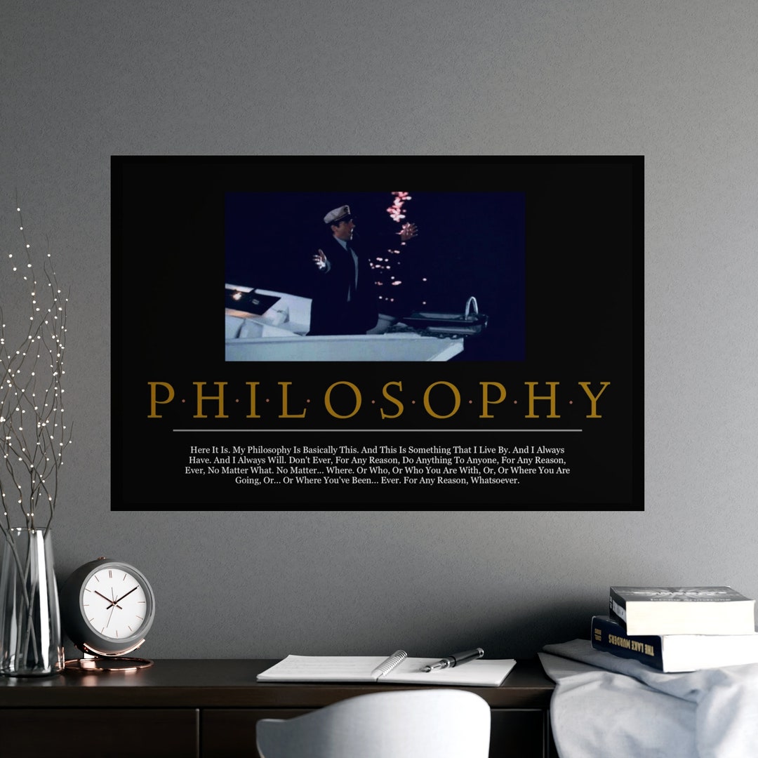 Michael Scott Philosophy Quote the Office Horizontal Matte Posters 10 ...