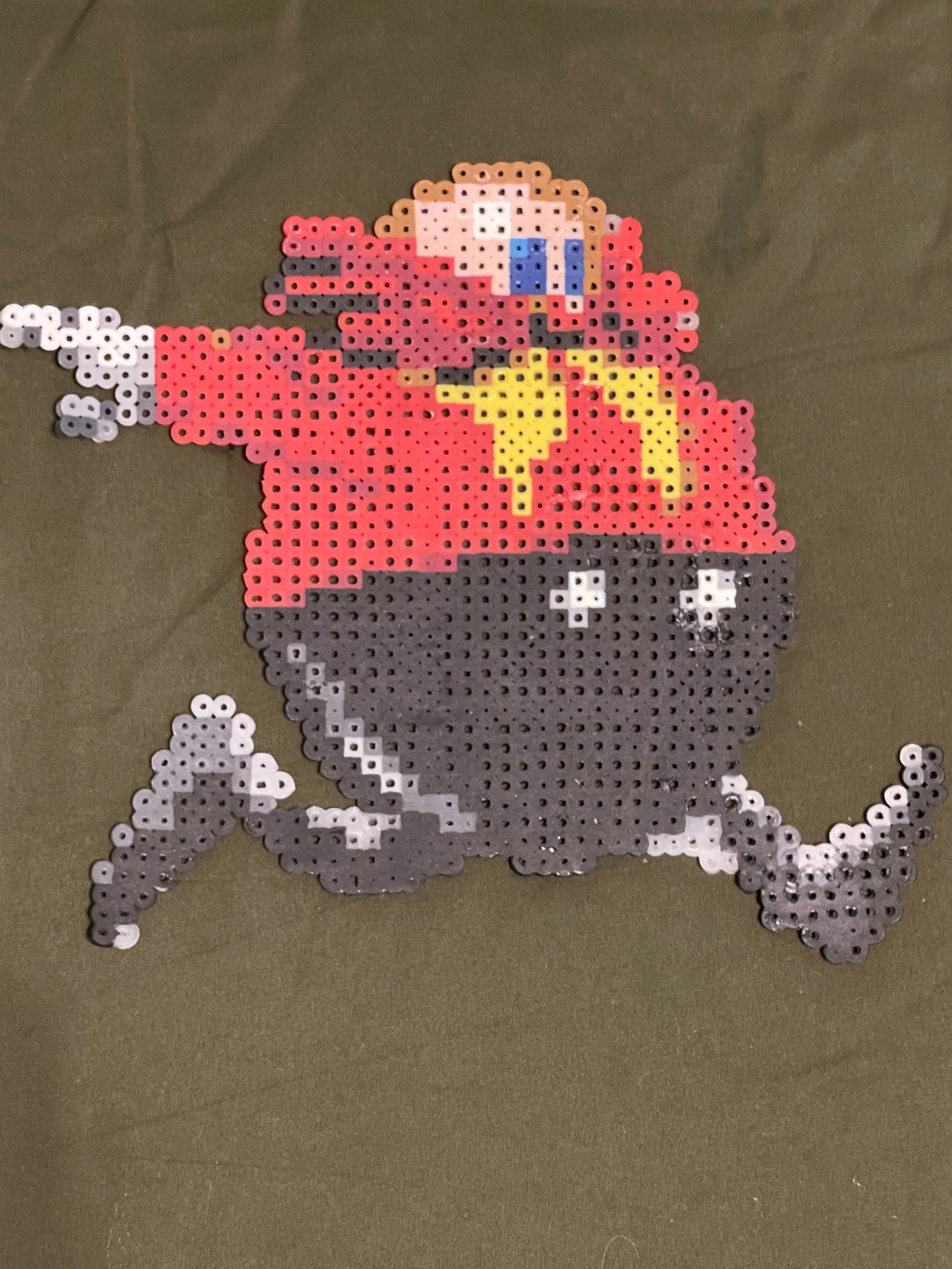 Robotnik From Sonic Perler Bead Sprite - Etsy