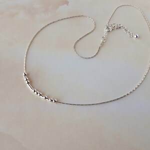 Sterling Silver Morse Code Necklace Hidden Message Necklace Loved ...