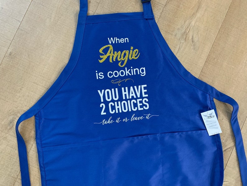 Funny Apron Womens Apron Personalized Apron Kitchen Etsy
