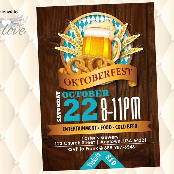 Octoberfest Invitation - Etsy