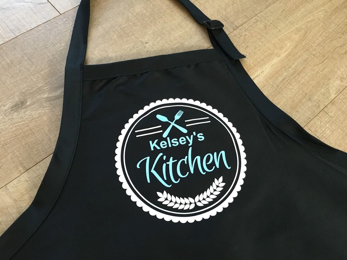 Custom Kitchen Apron Personalized Kitchen Gift Adult | Etsy