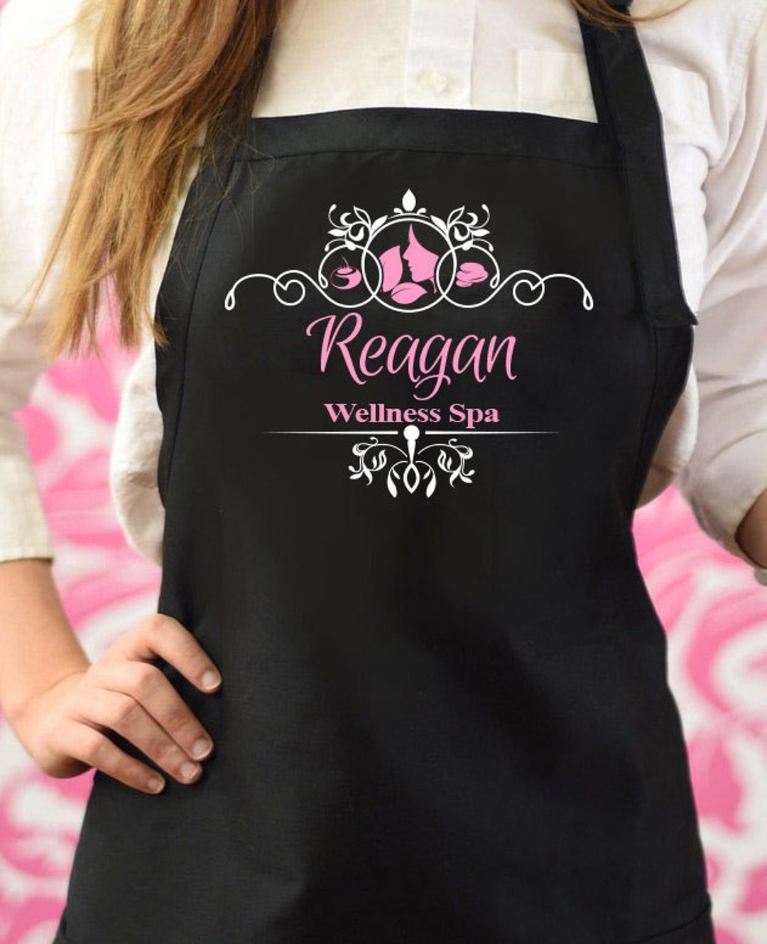 Day Spa Therapist Apron, Estheticians Apron, Aprons for Spa Workers ...