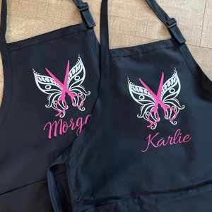 Hair Stylist Apron Custom, Personalized Apron, Hair Stylist Gift, Apron ...