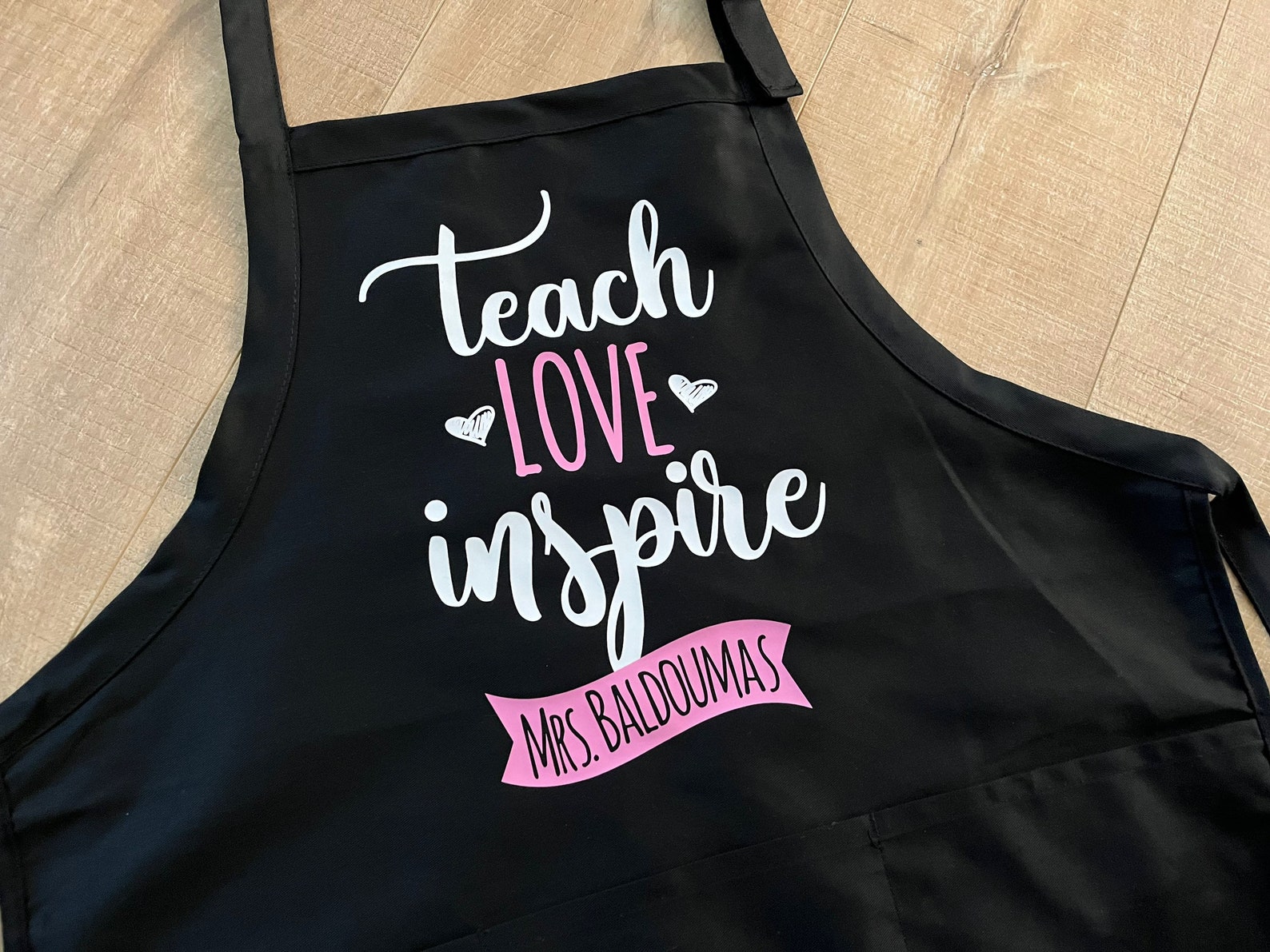 Teacher Apron Teacher Appreciation Week Personalized - Etsy