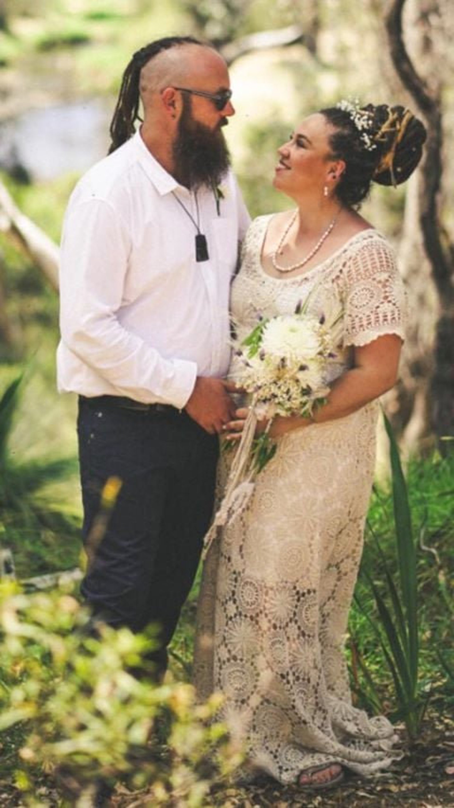 OOAK Custom 'georgianna' Empire Antique Lace Bohemian Wedding Dress ...