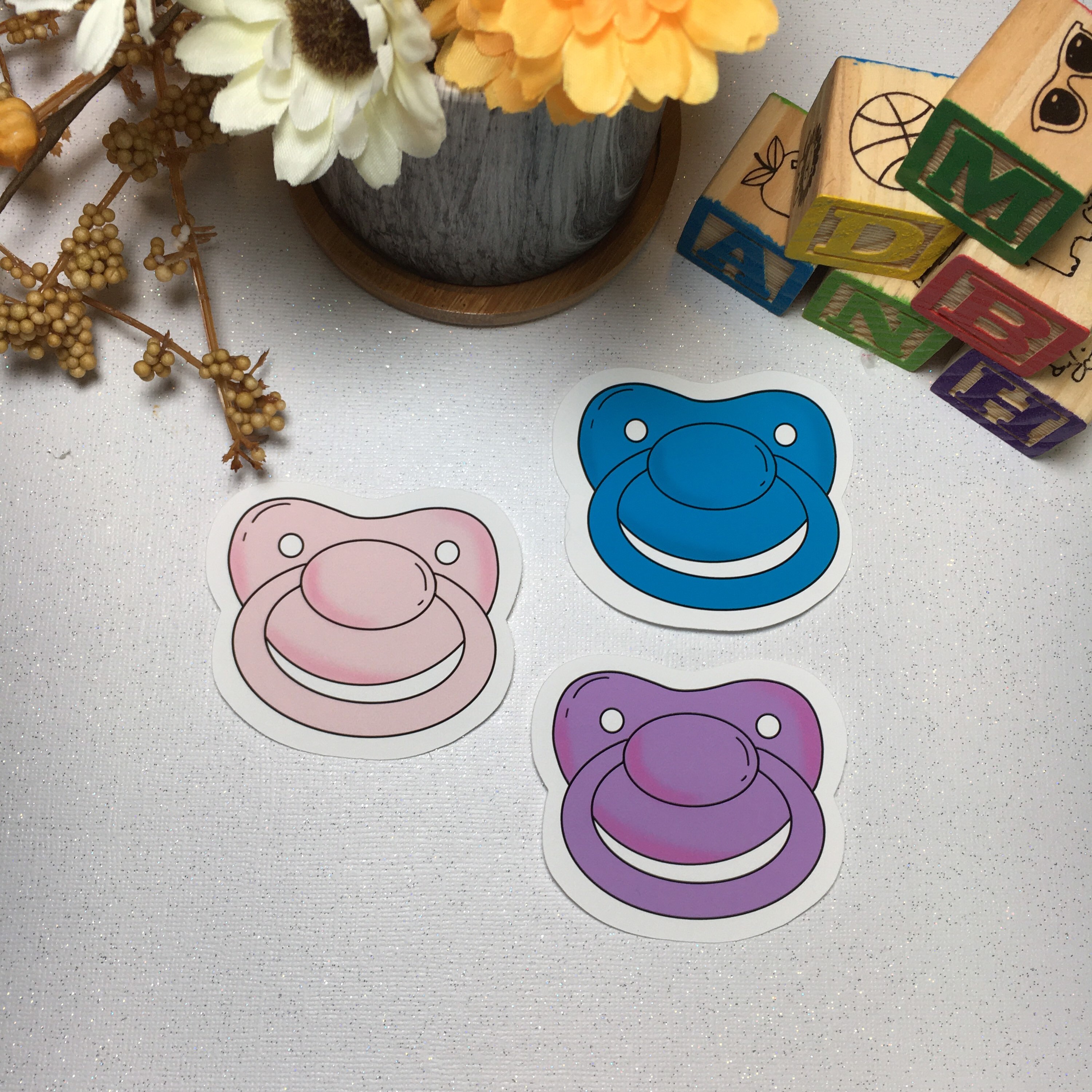 Ddlg Abdl Adult Pacifier Sticker Cute Abdl Waterproof Laptop Etsy